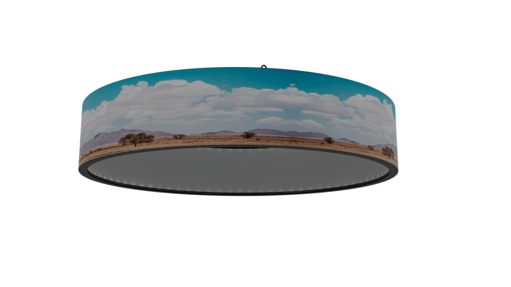 TEXFRAME 360° CURVED ILLUMINATED – Ceresdisplay
